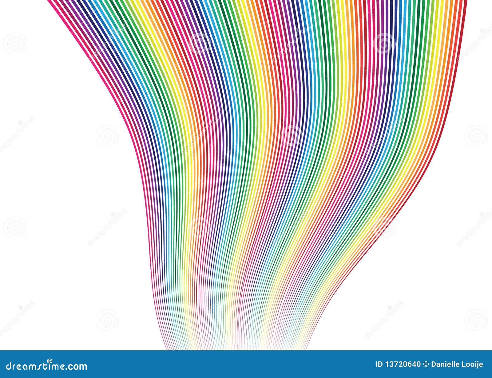 Colorful Rainbow Decoration Stock Vector - Illustration of pattern ...