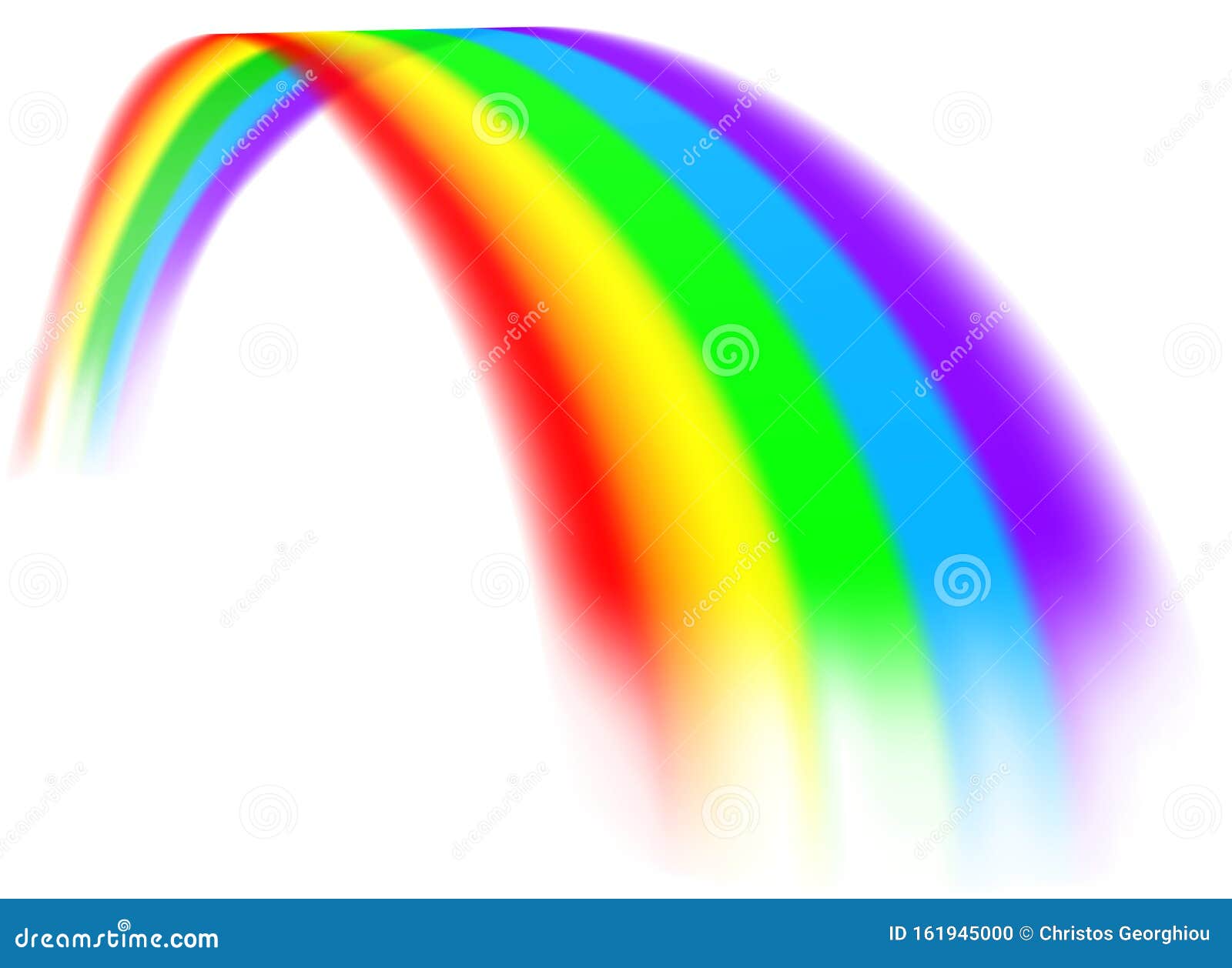 Rainbow Design stock vector. Illustration of colored - 161945000