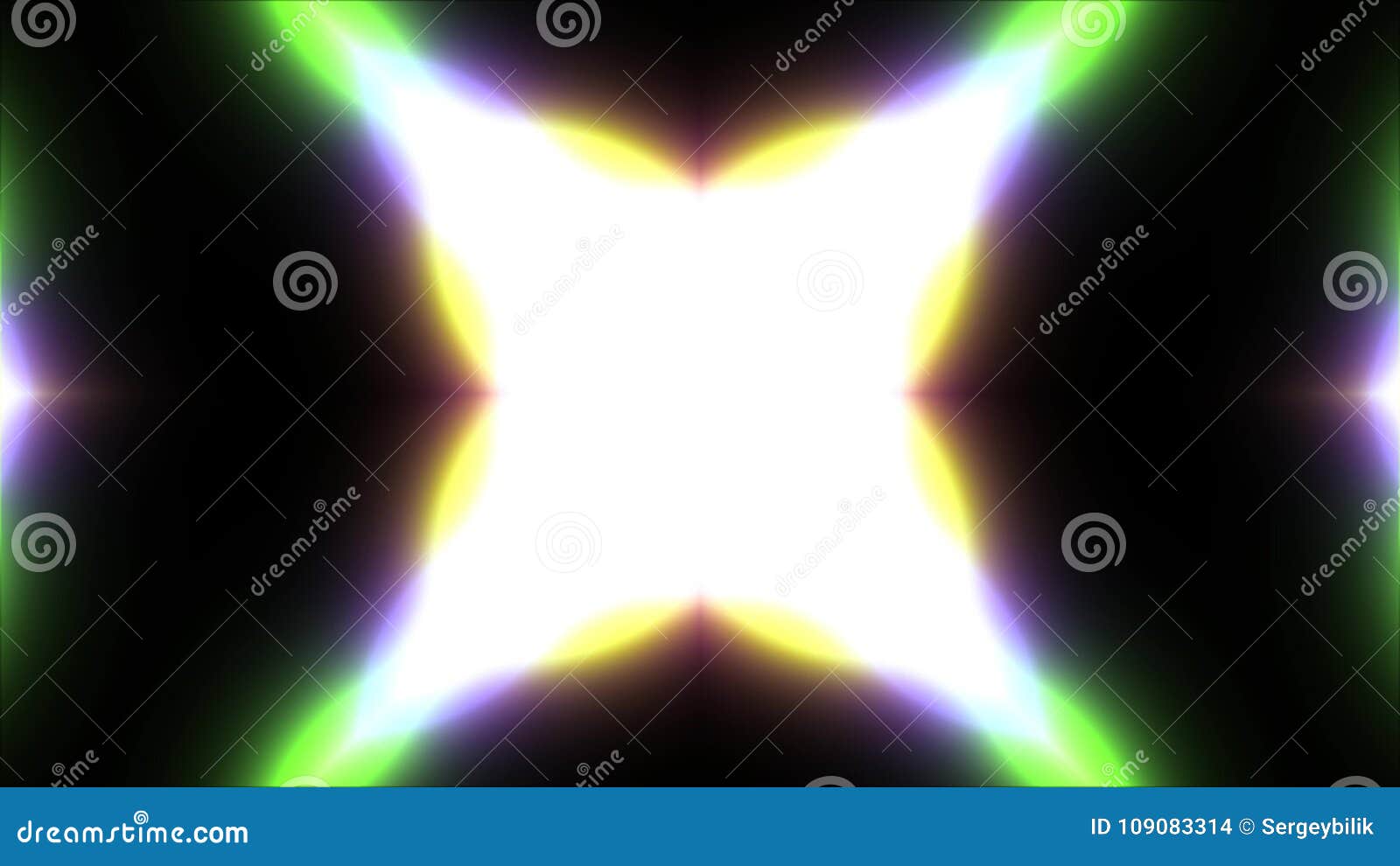 Colorful Rainbow Explosion Flash Pattern Transition Overlay Lights ...