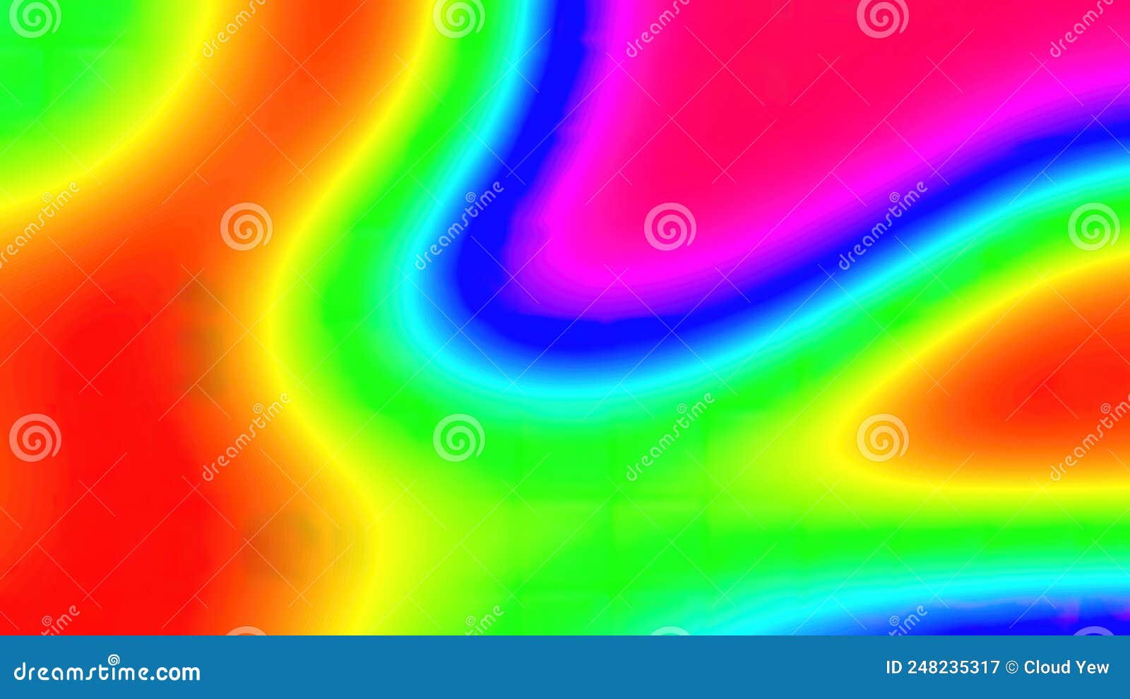 Colorful Rainbow Glow Shine Abstract Background Stock Illustration ...