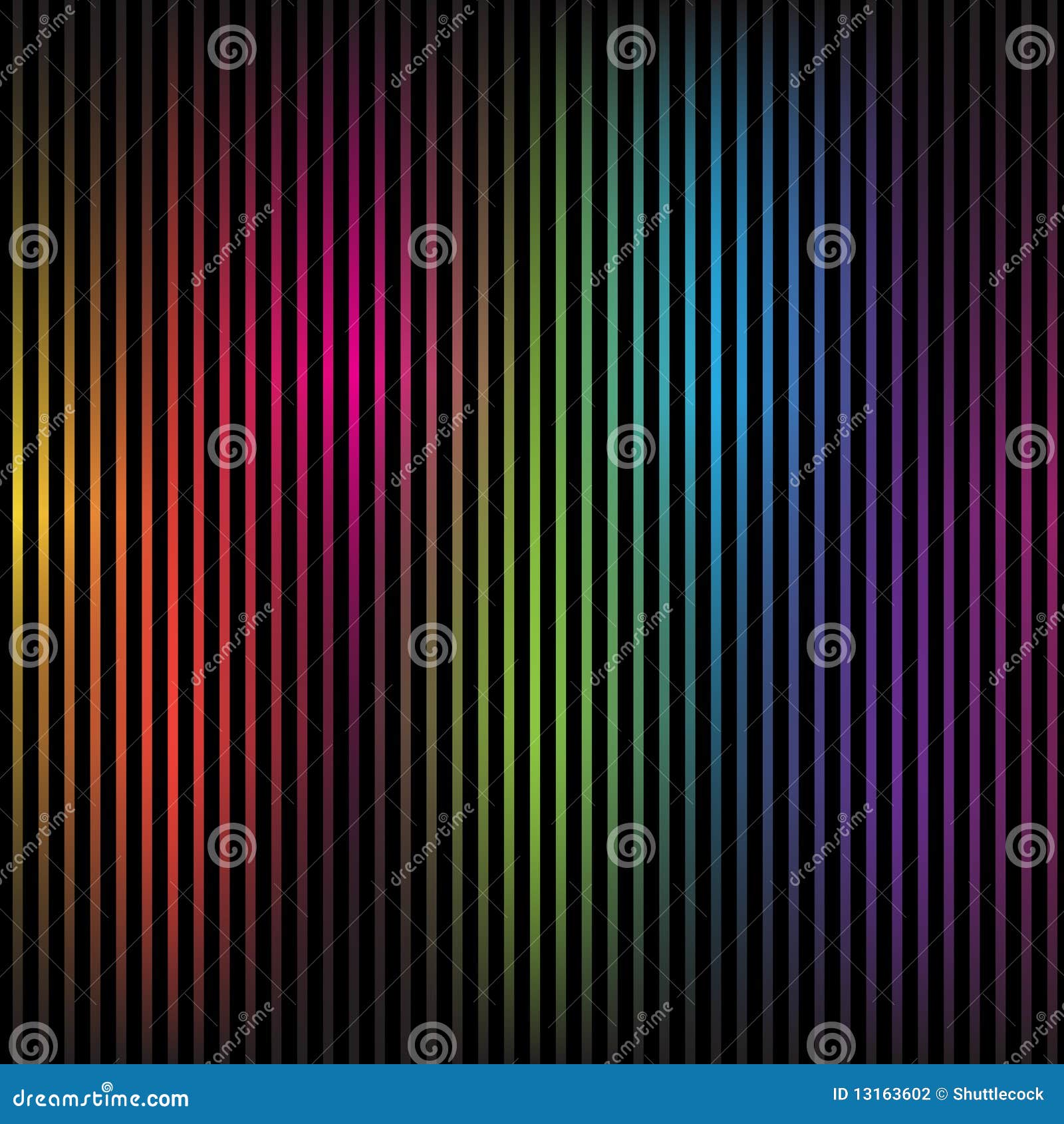 Colorful rainbow lines stock vector. Illustration of element - 13163602