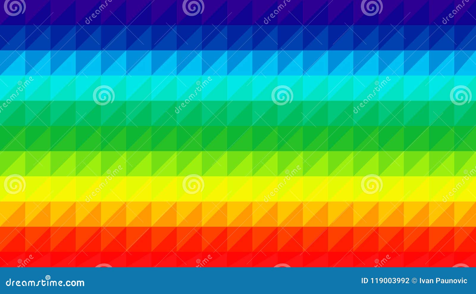 Rainbow Low Poly Vector Background Stock Vector - Illustration of origami, crystal: 119003992
