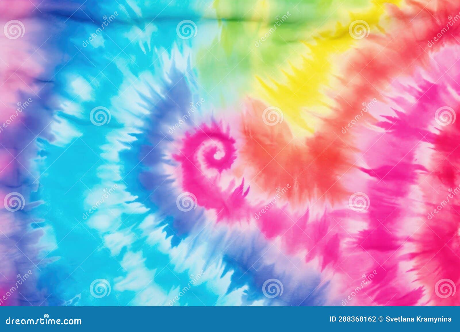 Colorful Rainbow Paint Drawing Background Stock Illustration ...