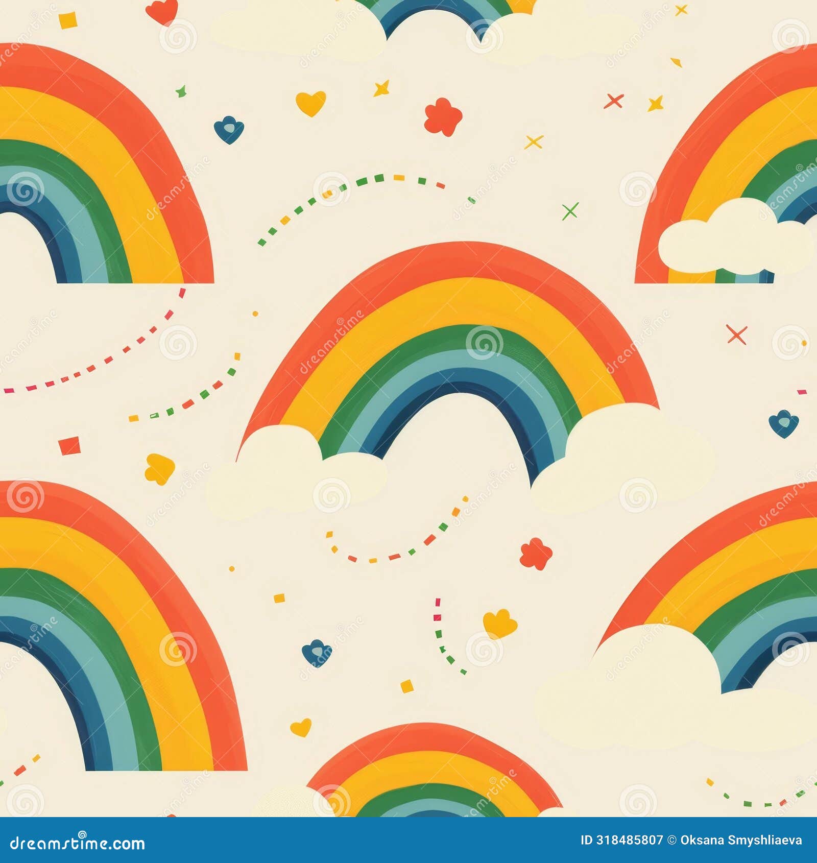 Rainbow Patterns Formed By Polarized Light On Clear Plastic Against A ...