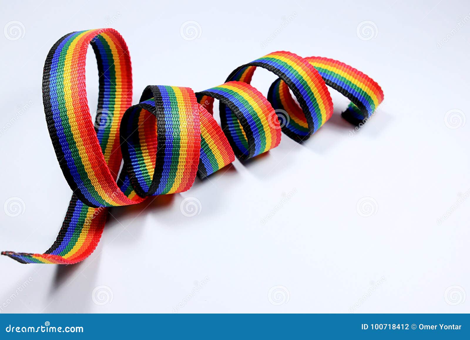 Colorful and rainbow rope stock photo. Image of bright - 100718412