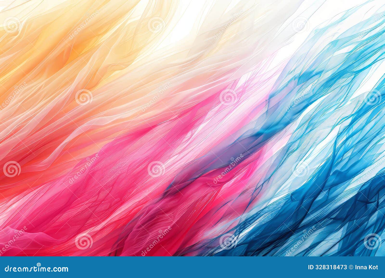 Colorful Rainbow Segment on a Pure White Background, Vibrant and ...