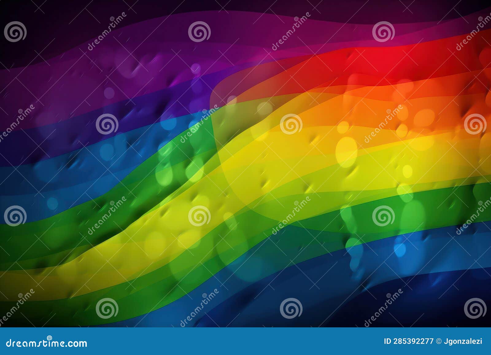 Colorful Rainbow Stripes Background Wallpaper Stock Illustration ...