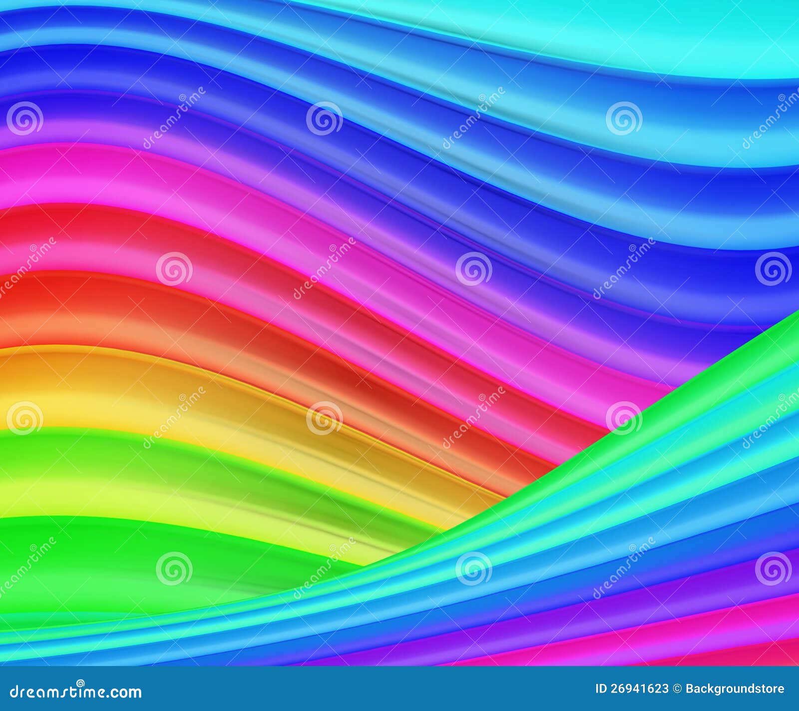 Colorful Rainbow Texture Background Stock Illustration - Illustration ...
