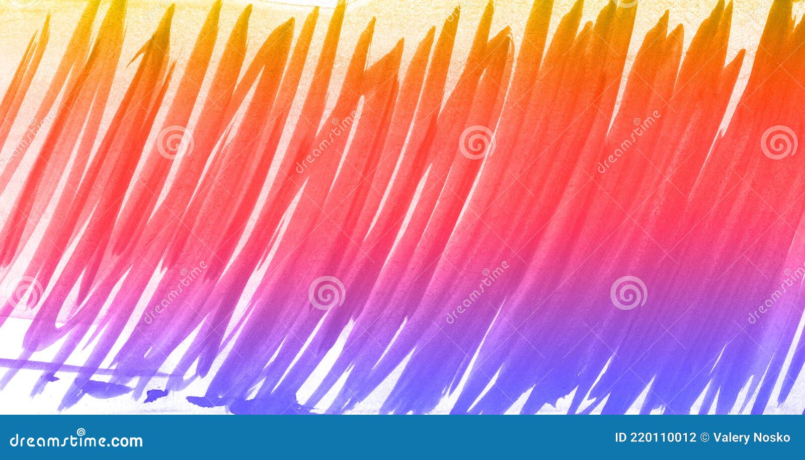 Colorful Rainbow Watercolor Background Texture Stock Photo - Image of ...