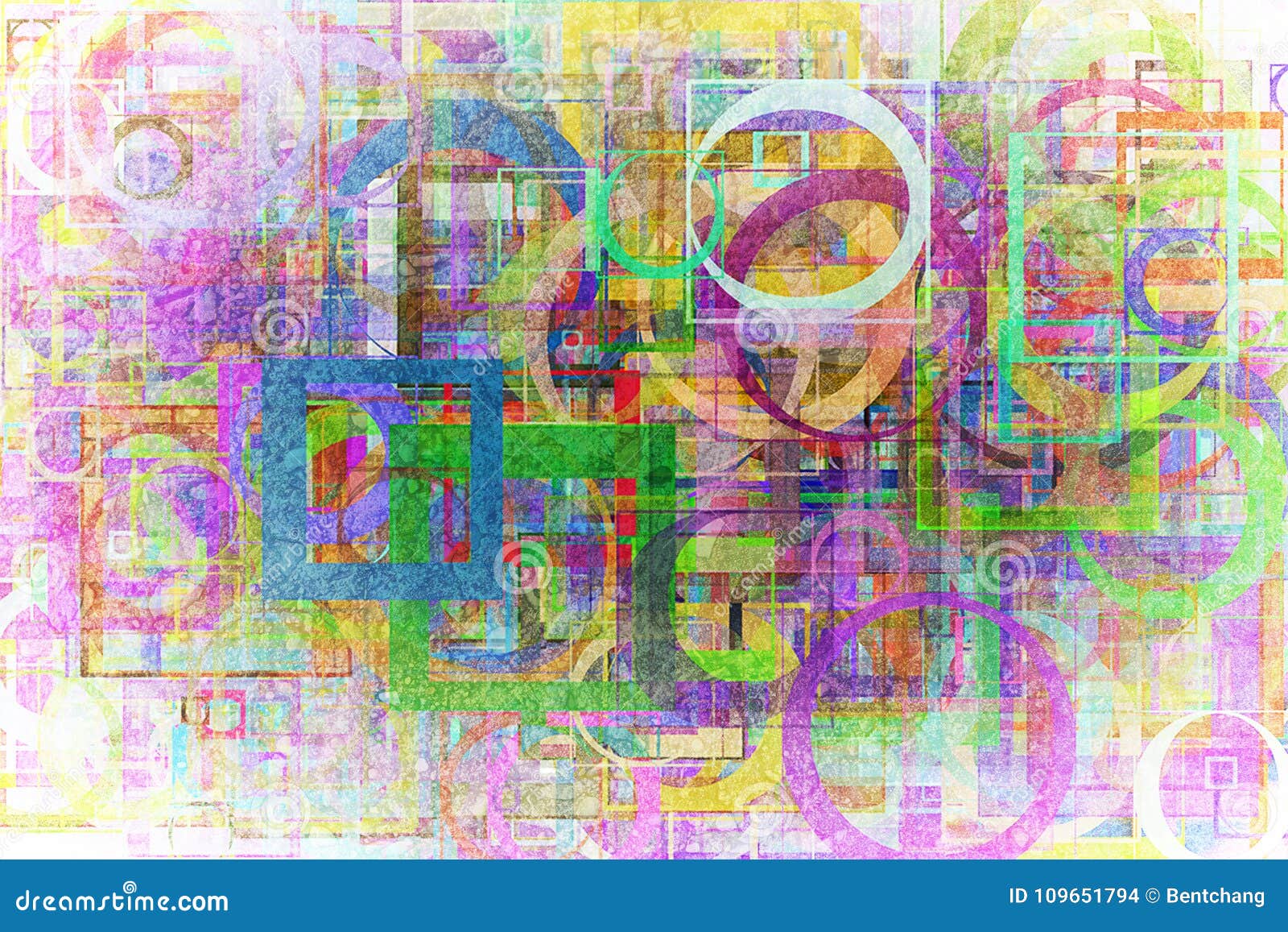 Colorful random shapes stock illustration. Illustration of paper ...