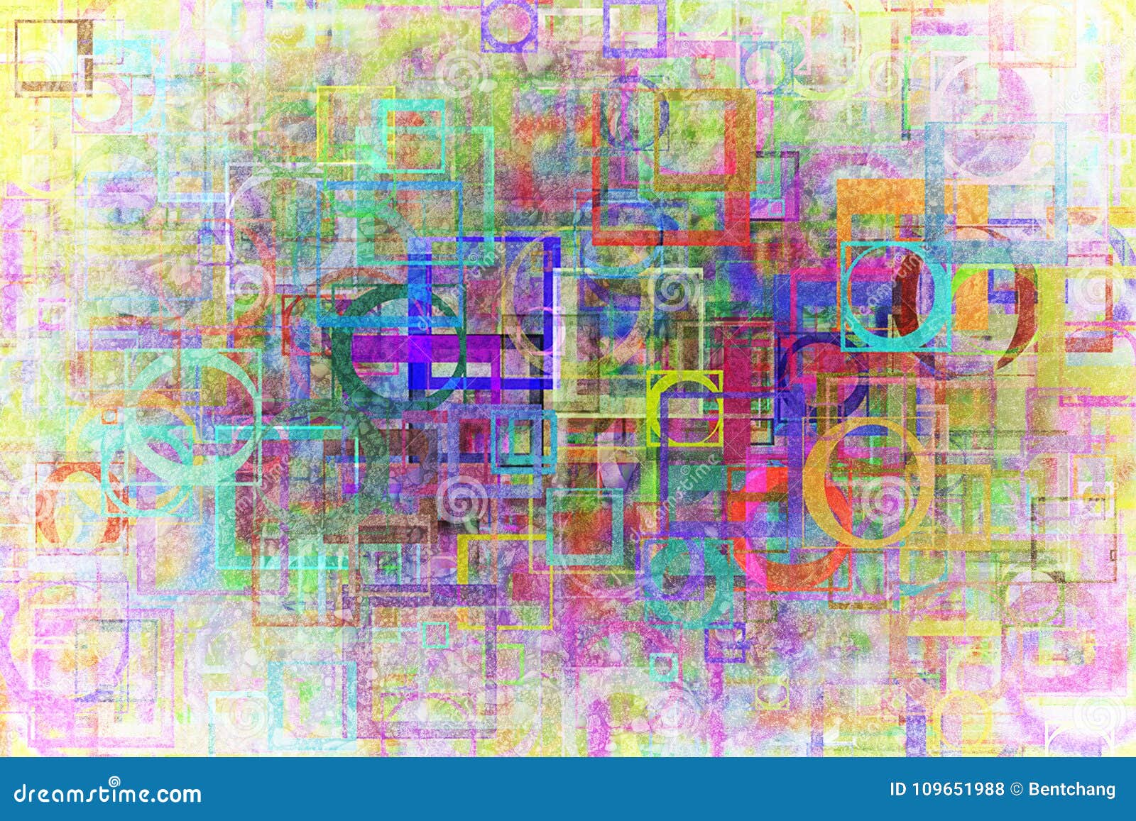 Colorful random shapes stock illustration. Illustration of graphic ...