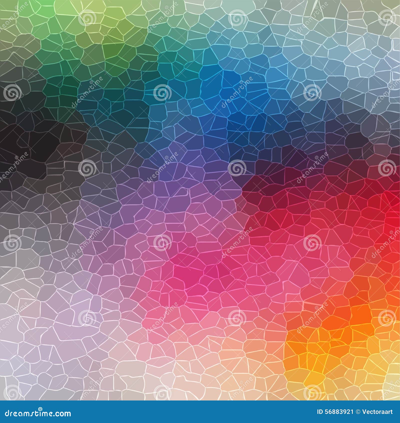Colorful Random Crystal Background Design Stock Vector - Illustration ...