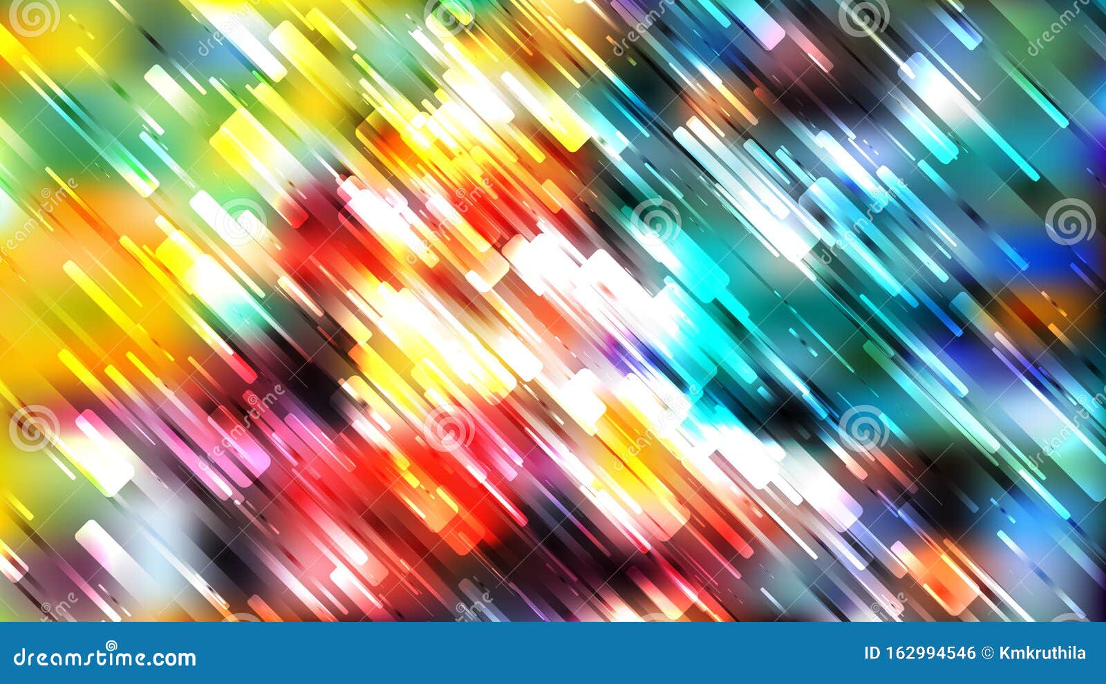 Colorful Random Lines Abstract Background Stock Vector - Illustration ...