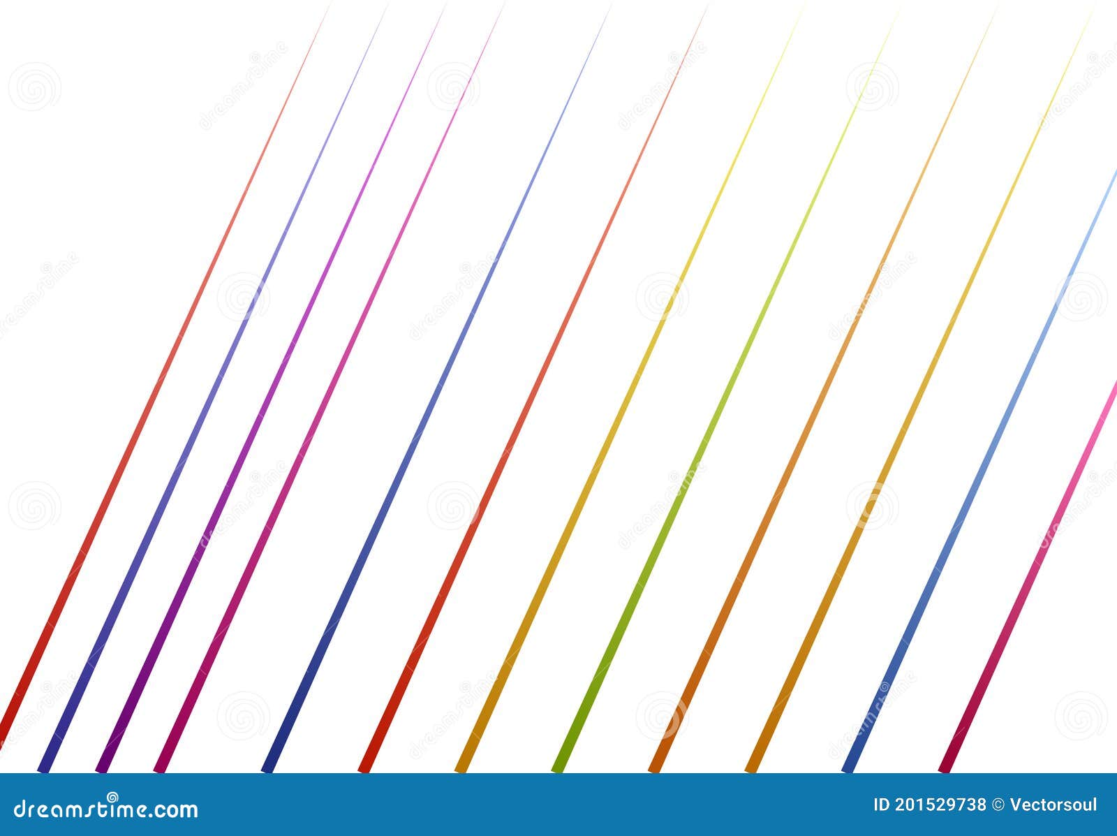 Colorful Random Lines Vector Illustration Stock Vector - Illustration ...