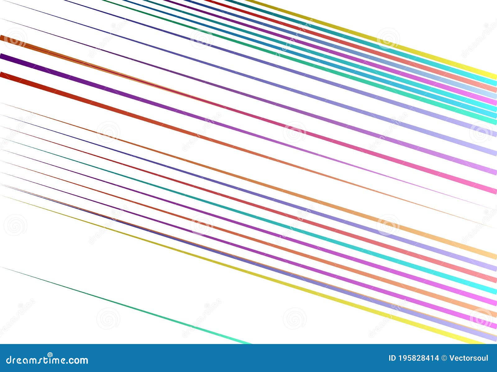 Colorful Random Lines Vector Illustration Stock Vector - Illustration ...