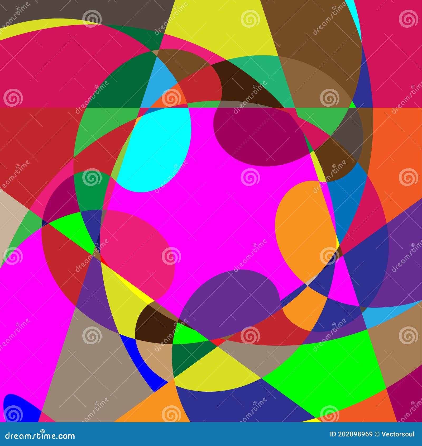 Colorful Random Mish-mash, Mixture or Mix Pattern, Texture Vector ...
