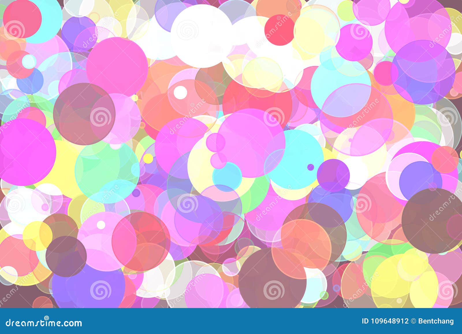 Colorful random shapes stock illustration. Illustration of ellipse ...