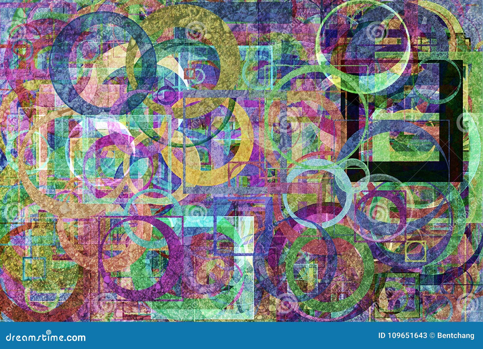 Colorful random shapes stock illustration. Illustration of creative ...