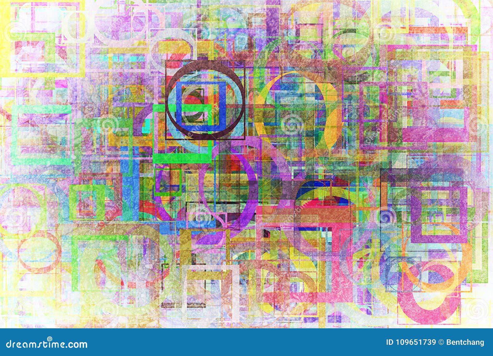 Colorful random shapes stock illustration. Illustration of creative ...