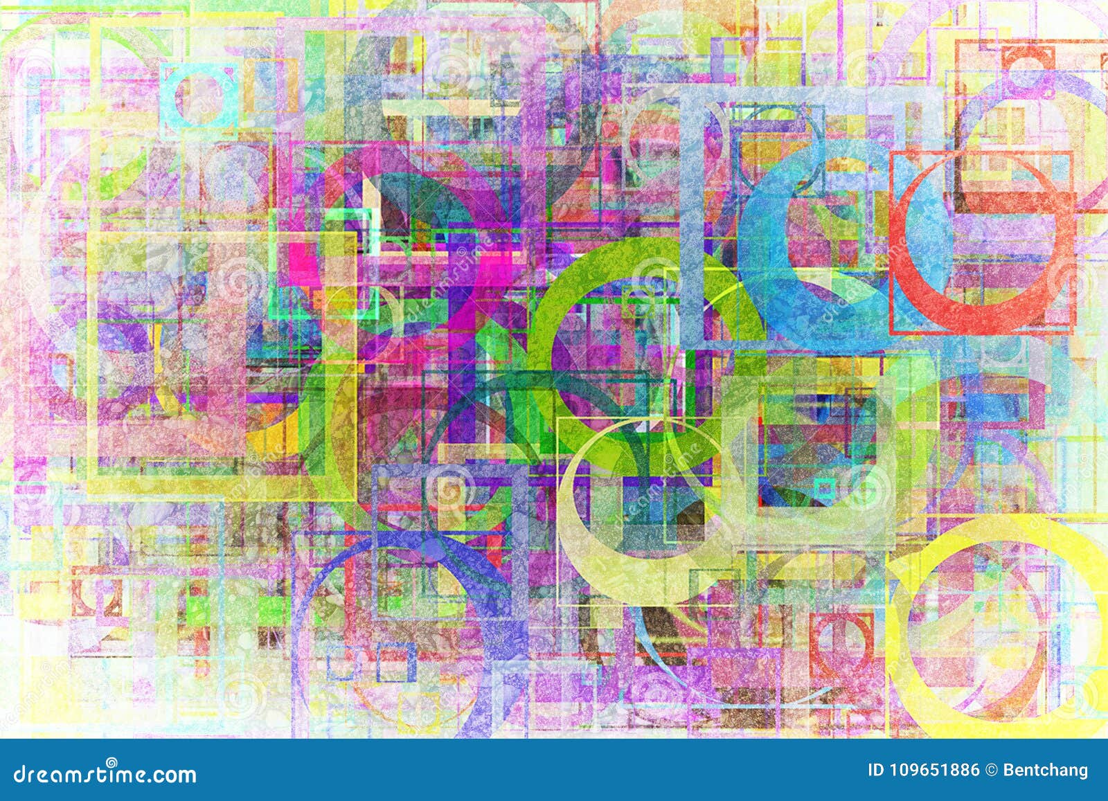 Colorful random shapes stock illustration. Illustration of artistic ...