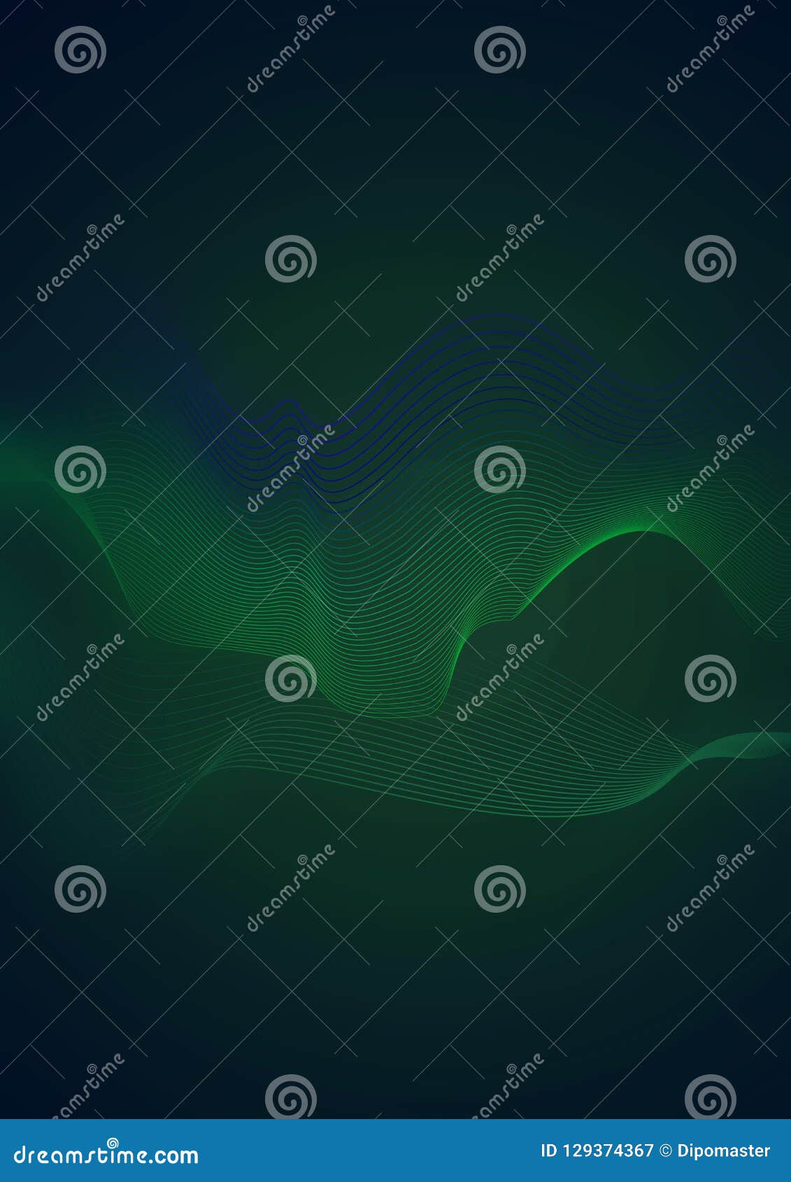 Colorful Random Wave Lines Background for Designs Stock Illustration ...