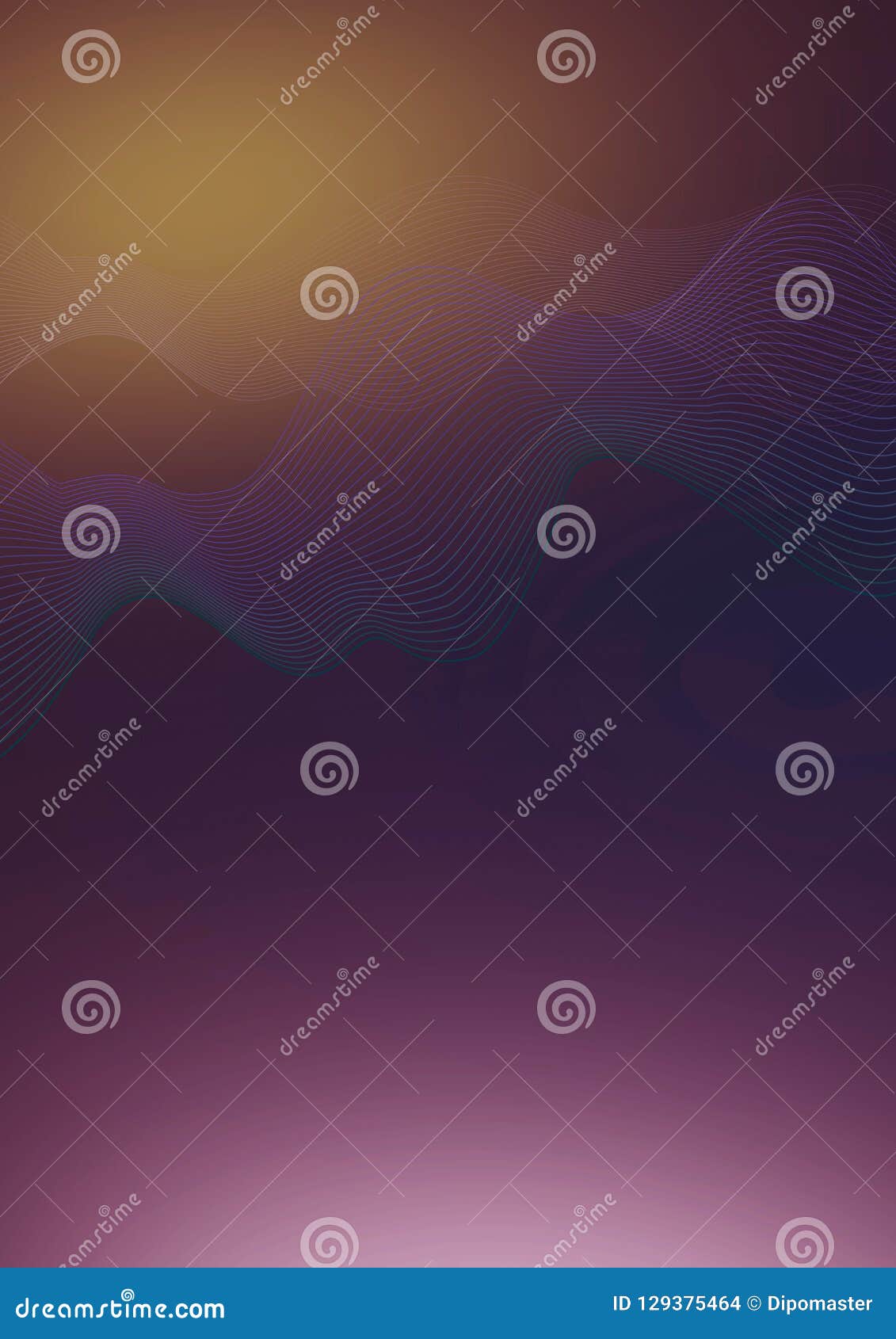 Colorful Random Wave Lines Background for Designs Stock Illustration ...