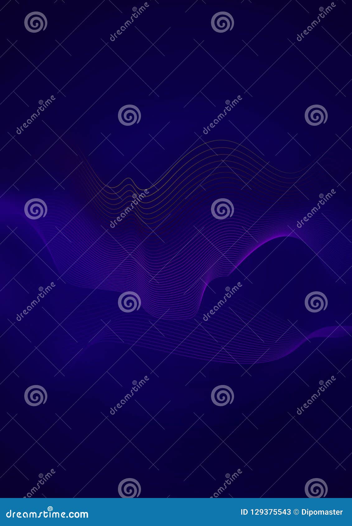 Colorful Random Wave Lines Background for Designs Stock Illustration ...