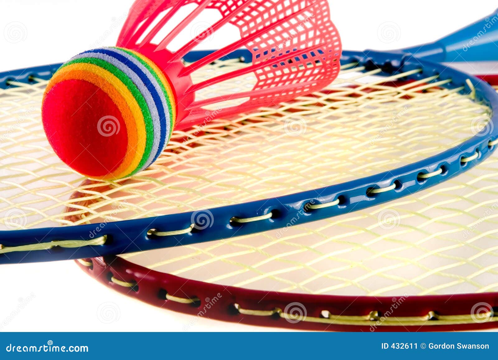 Colorful Raquet Sports stock image. Image of equipment - 432611