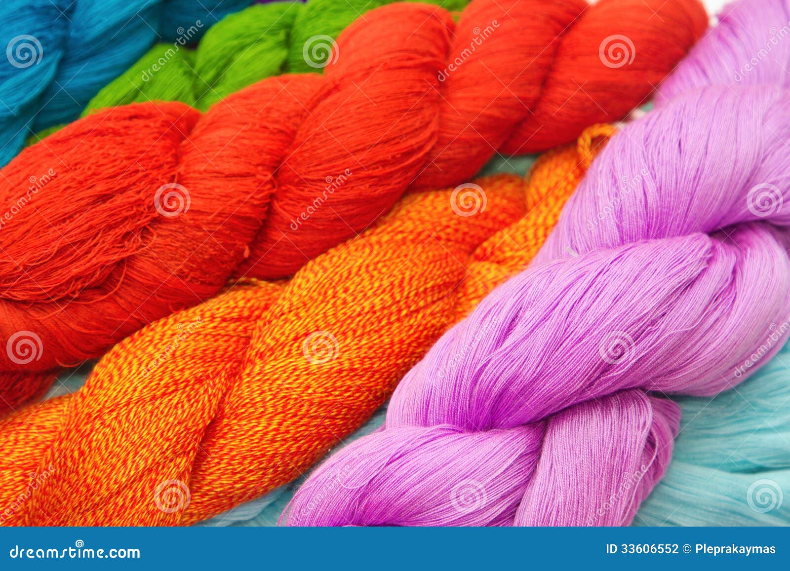Colorful Raw Thread Background Stock Photo - Image of filament ...