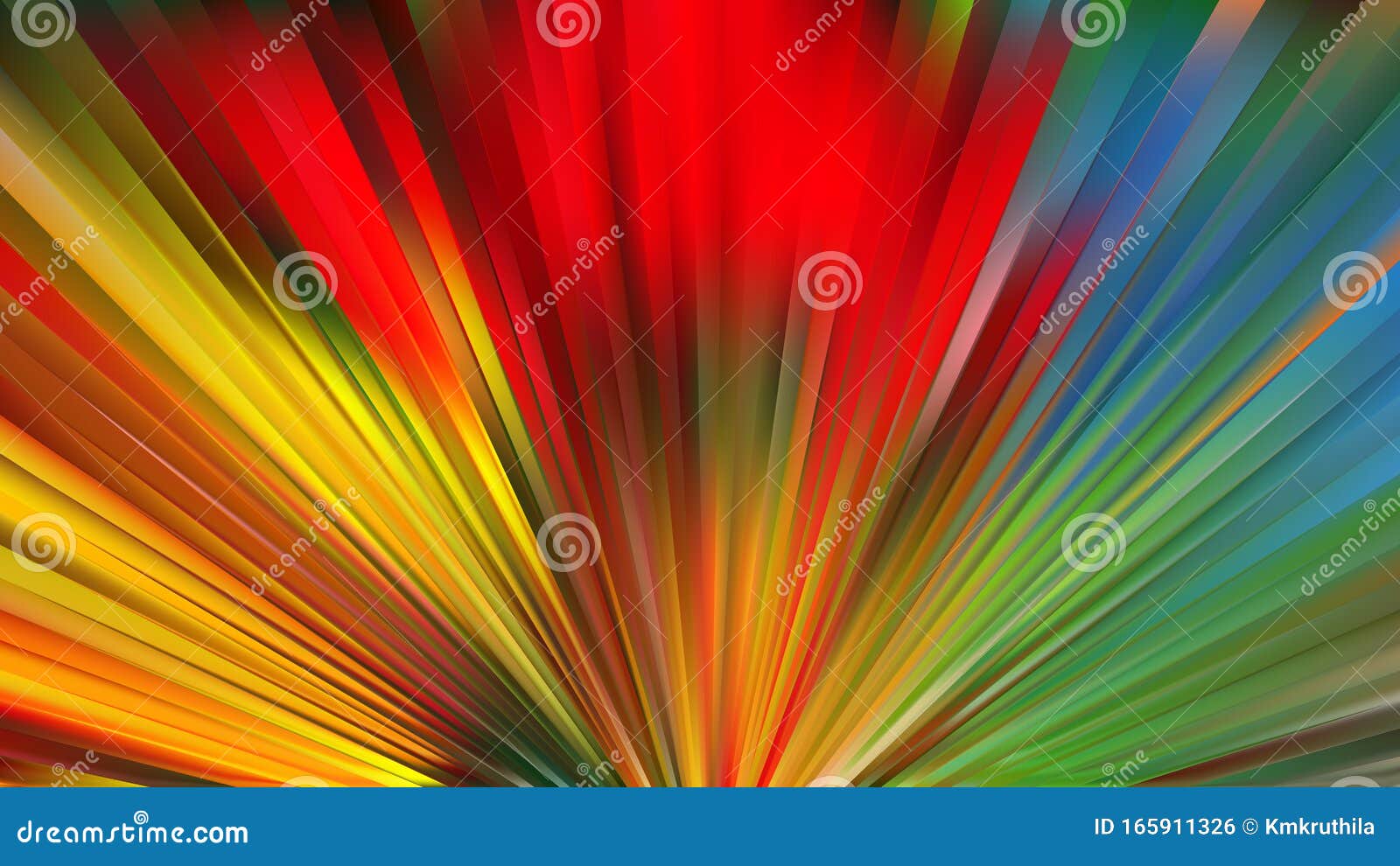 Colorful Rays Background Vector Art Stock Vector - Illustration of ...