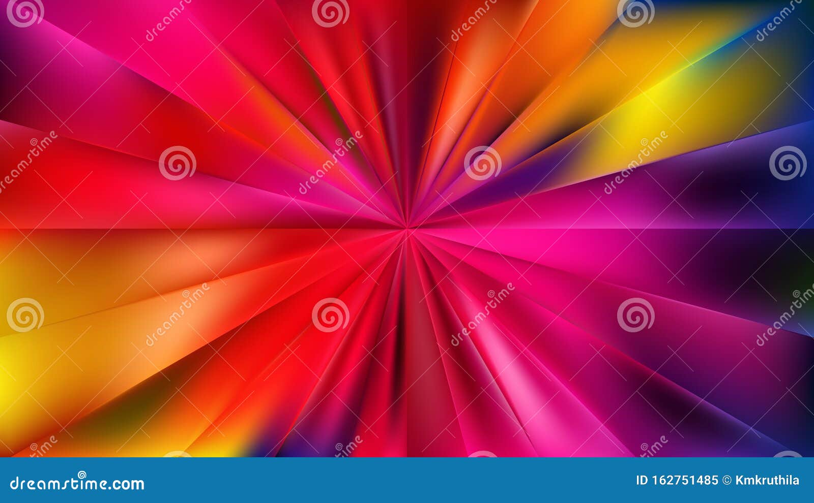 Colorful Rays Background Vector Illustration Stock Vector ...