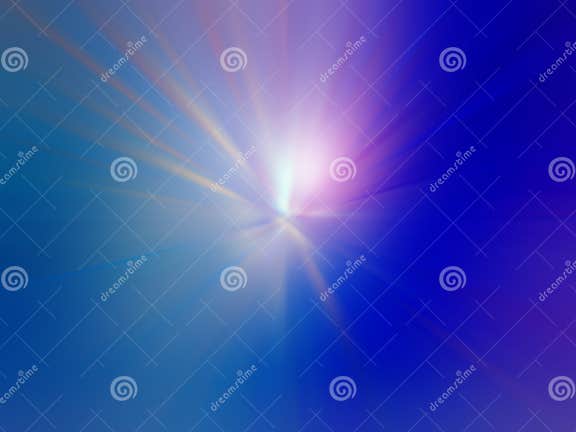 Colorful Rays of Light, Abstract Burst Background Stock Illustration ...