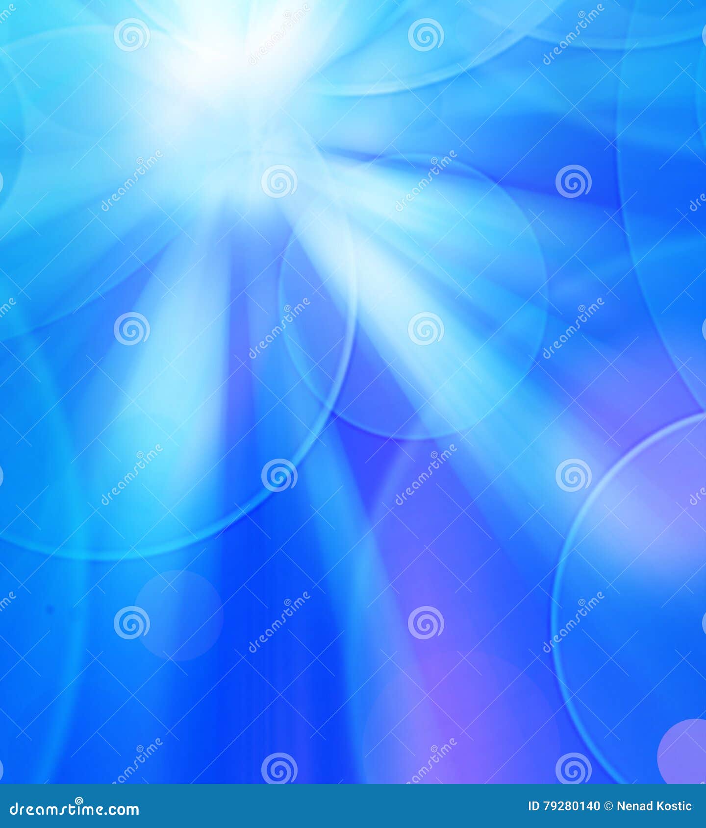 Colorful Rays of Light, Abstract Burst Background Stock Illustration ...