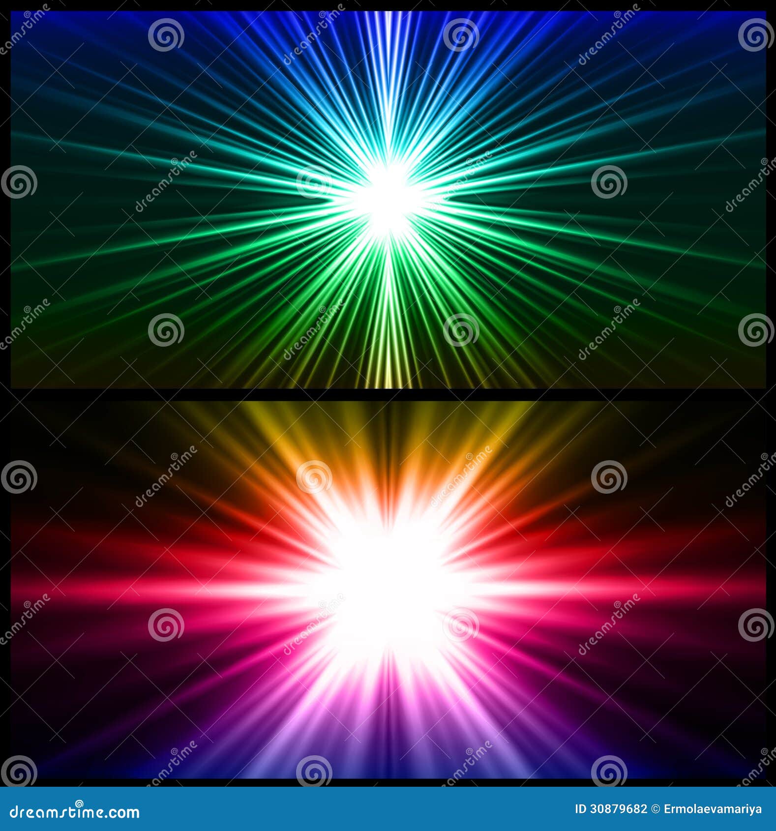 Rays Of Light Vector