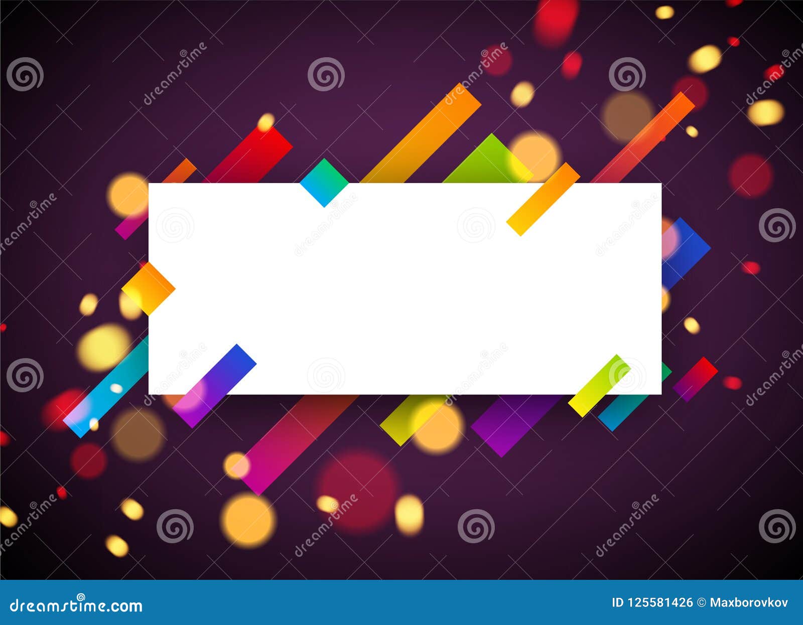 Colorful Rectangular Abstract Background on Purple. Stock Vector ... Colorful Rectangular Abstract Background on Purple. Stock Vector ...