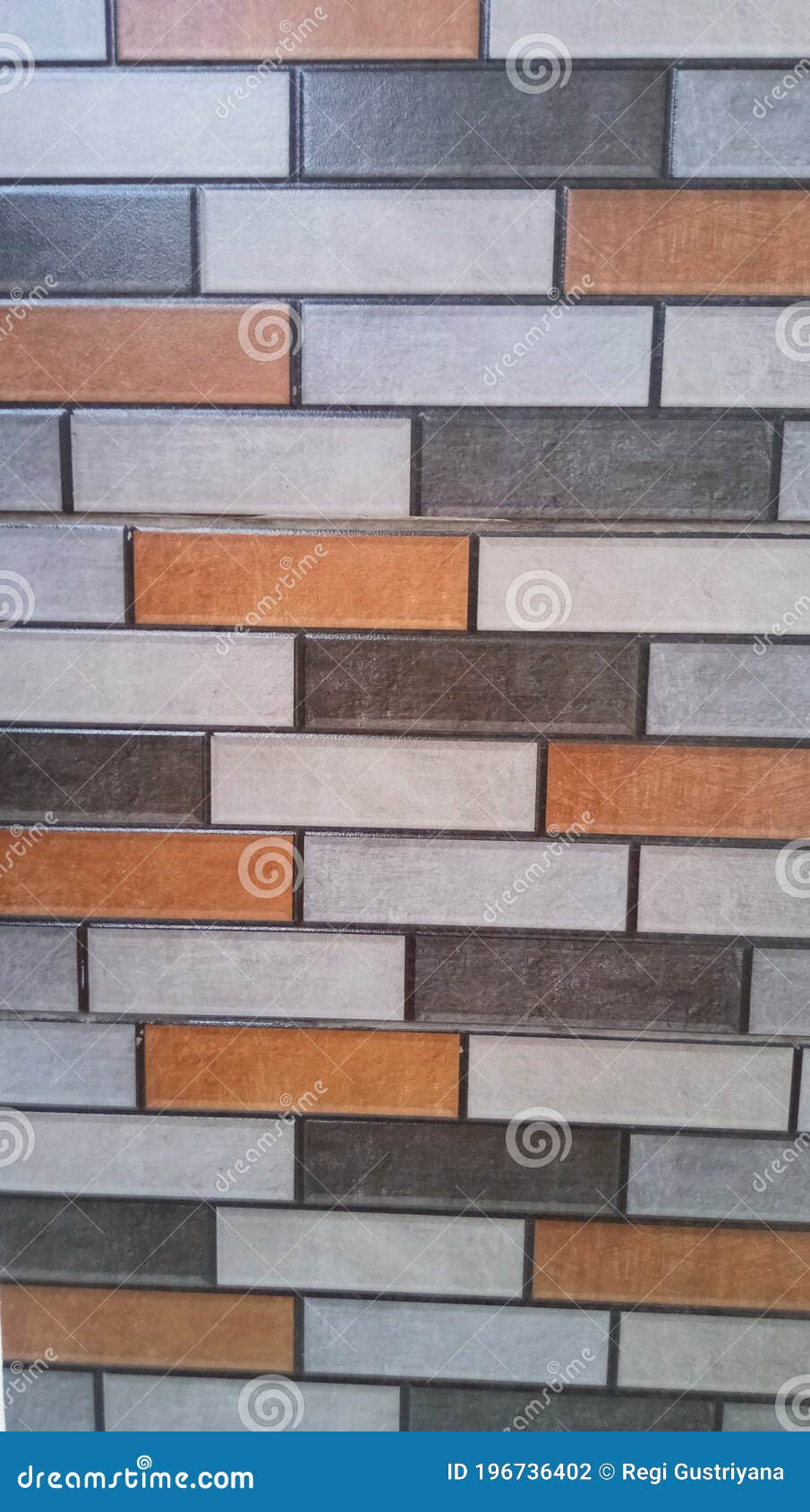 Colorful Rectangular Wall Motifs Stock Photo - Image of wallpaper ...