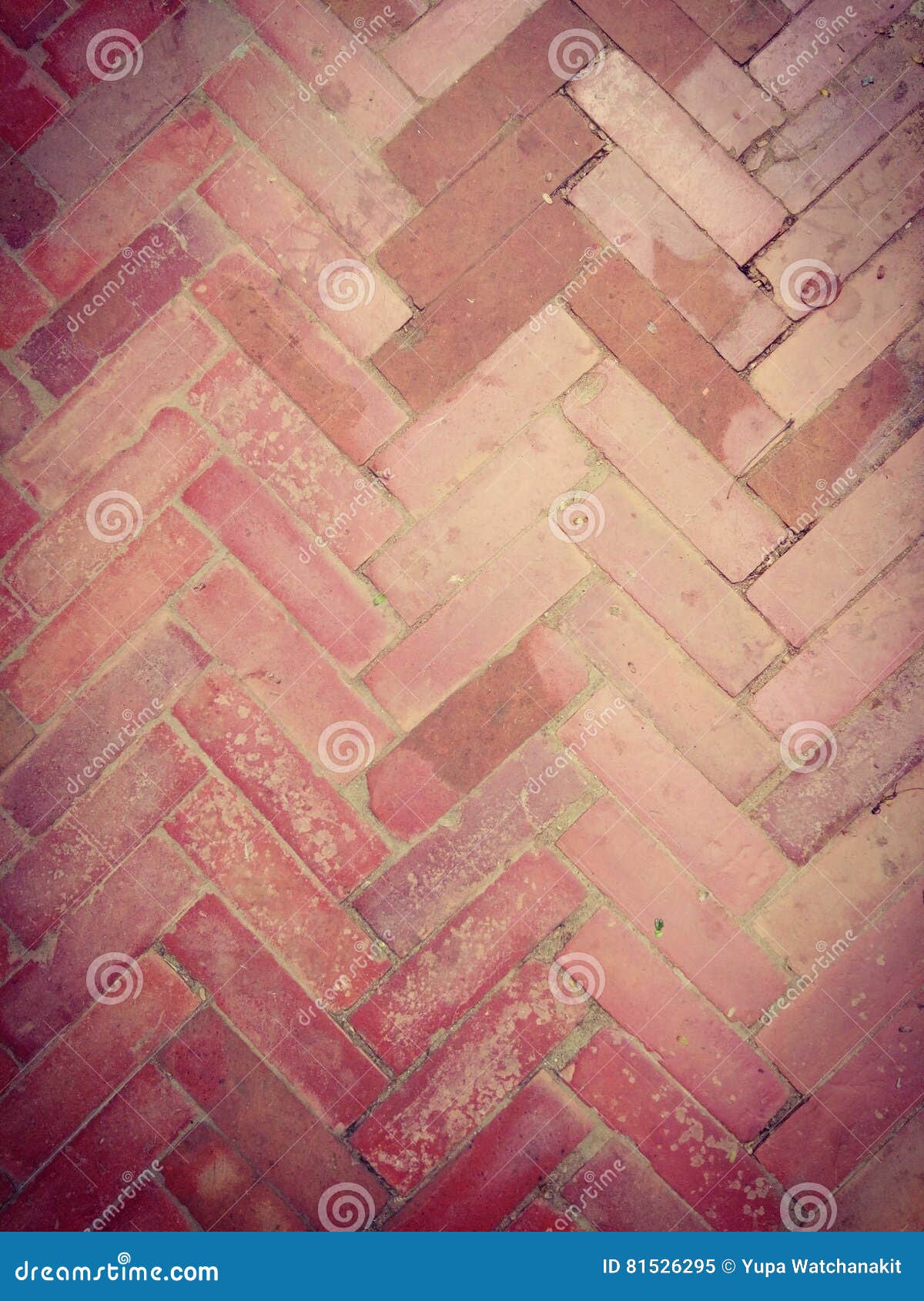 Colorful red brick floor stock image. Image of colorful - 81526295