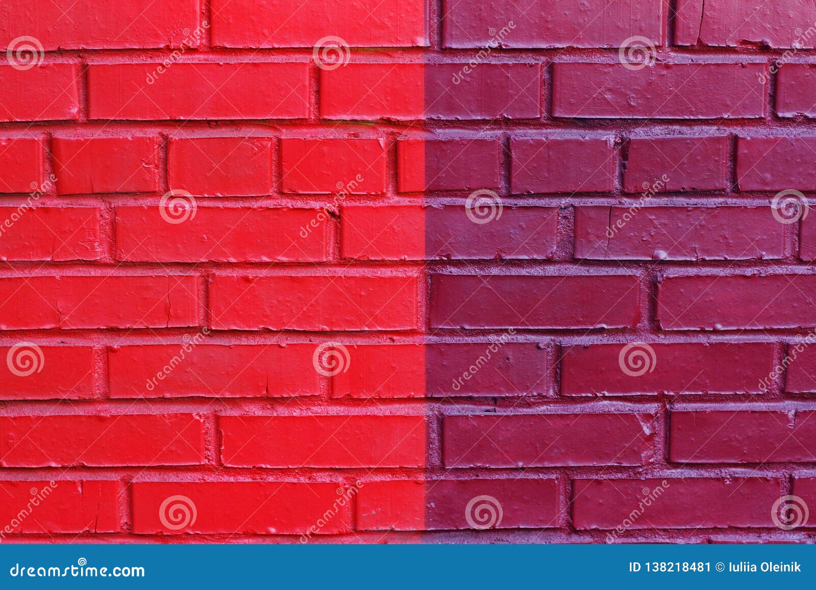 Colorful Brick Wall As Background, Texture Stock Image - Image of ...