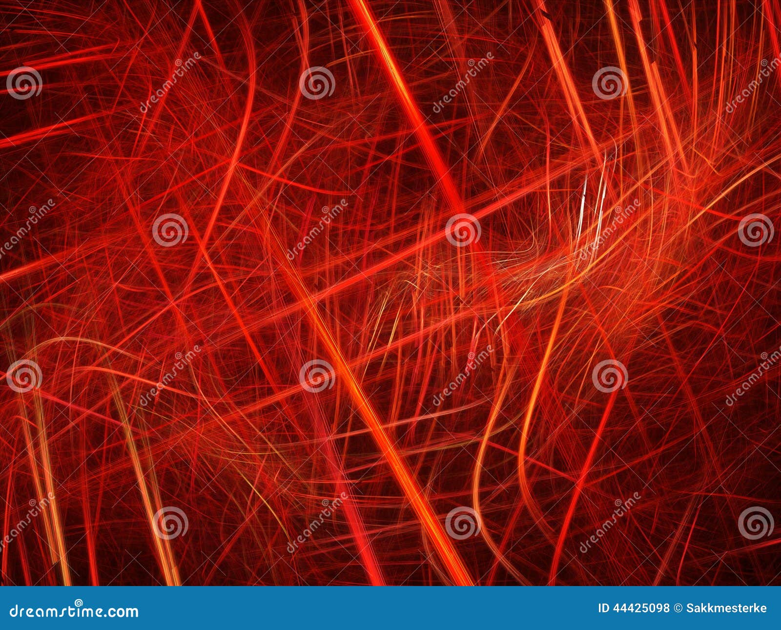 Colorful Red Plasma Curves in Space Stock Illustration - Illustration ...