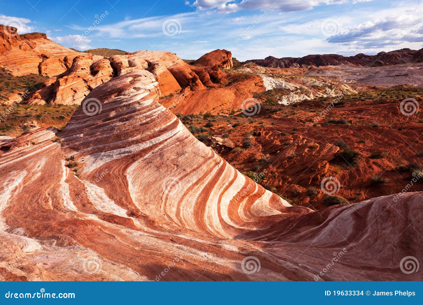 Colorful Red Sandstone Rock Formation Stock Photo - Image of travel ...