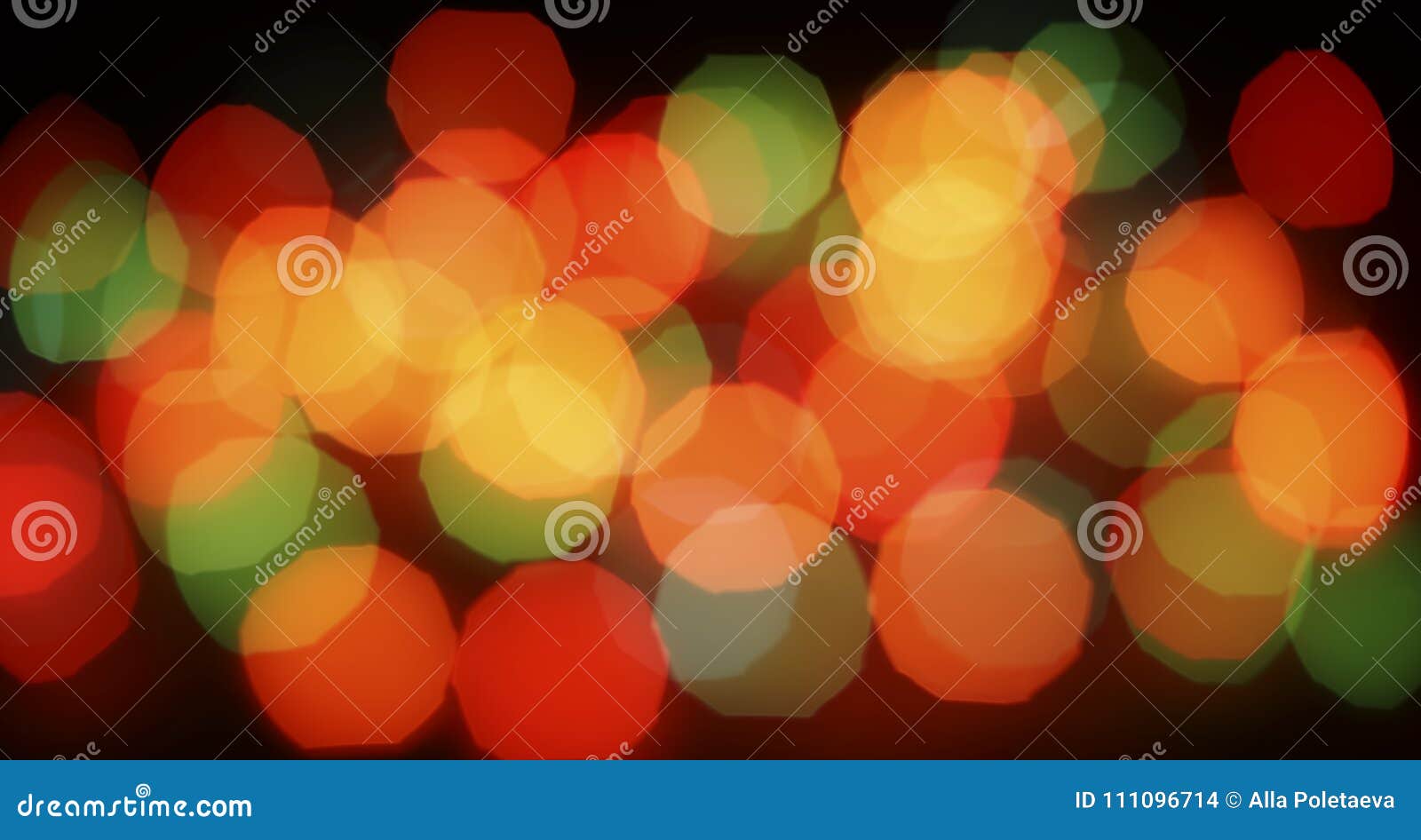 Blurred Abstract Pattern - Circle Light Balls Photo Background Stock ...