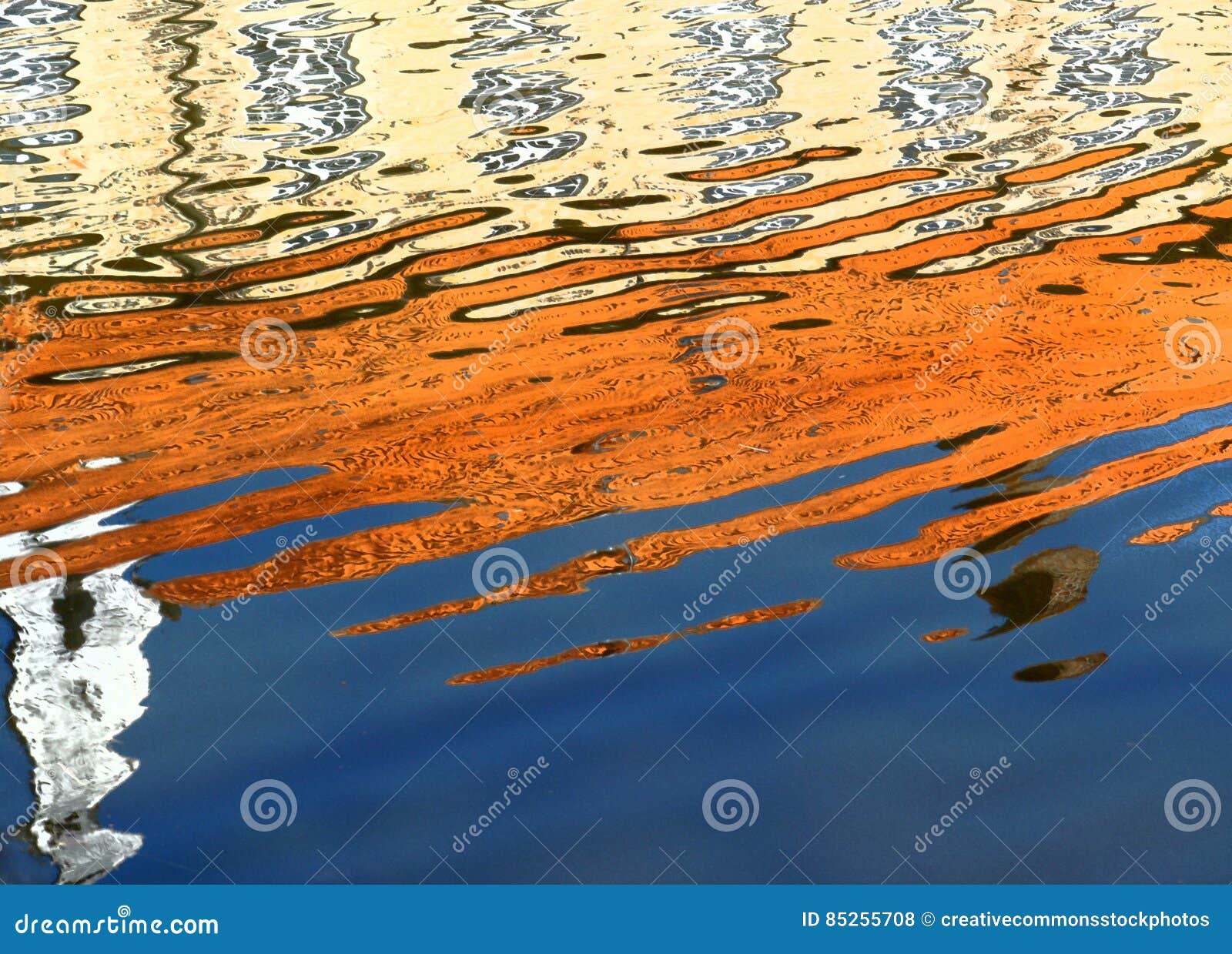 Colorful Reflection On Water Picture. Image: 85255708