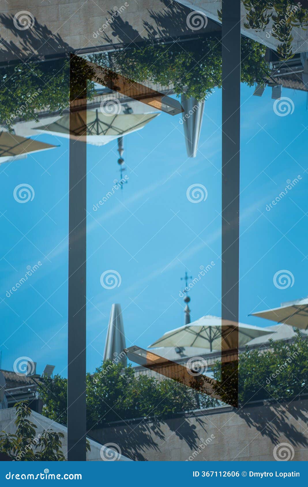 Urban Rooftops With Sea Background Royalty-Free Stock Photo ...