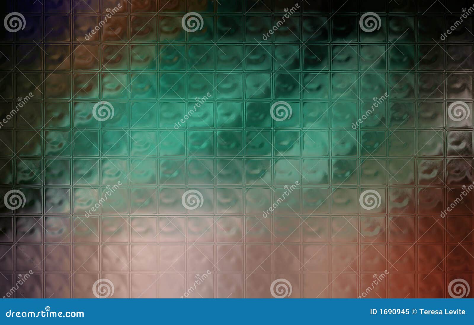Colorful Reflections on Glass Stock Illustration - Illustration of ...