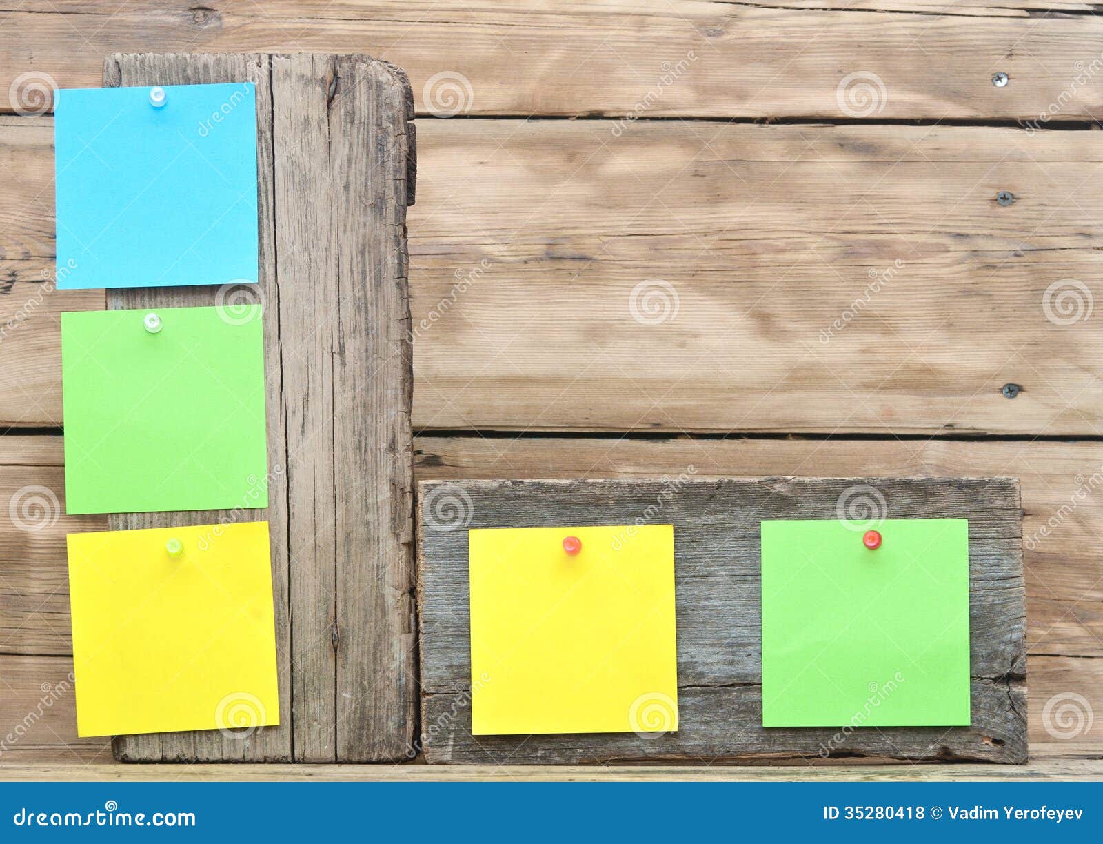 Colorful reminder notes stock photo. Image of data, announcement - 35280418