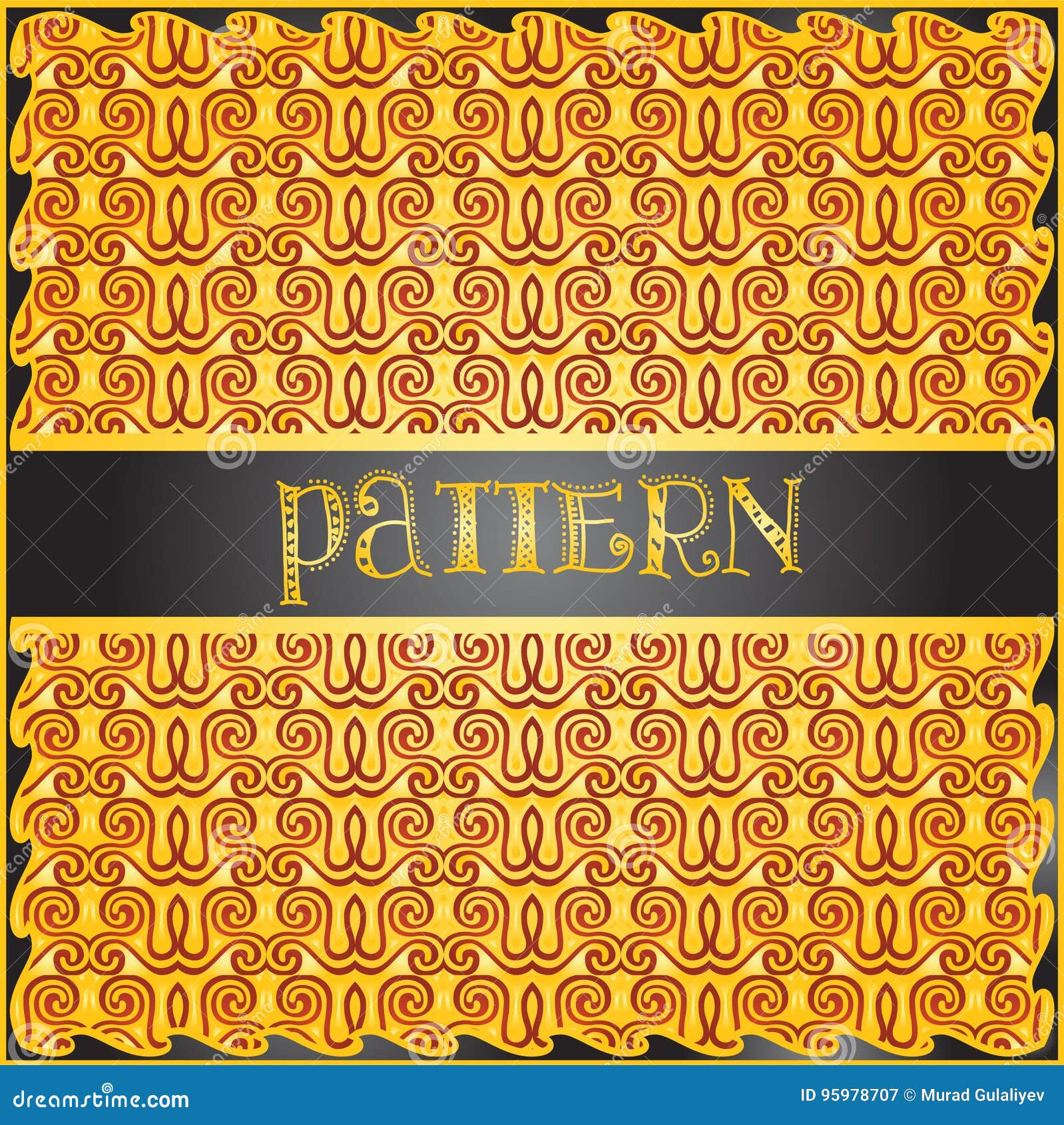 Colorful Repeatable Pattern Background Stock Illustration ...