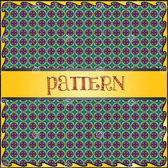 Colorful Repeatable Pattern Background Stock Illustration ...