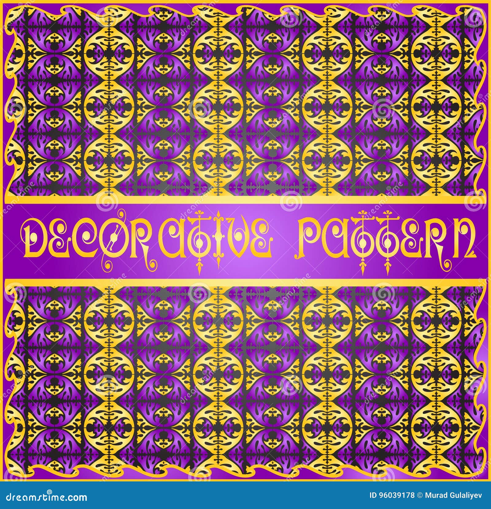 Colorful Repeatable Pattern Background Stock Illustration ...