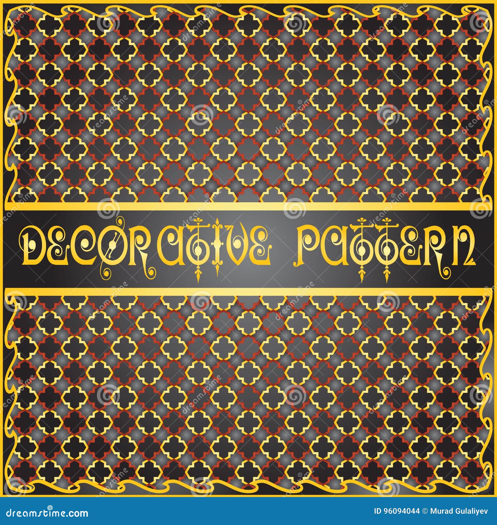 Colorful Repeatable Pattern Background Stock Illustration ...