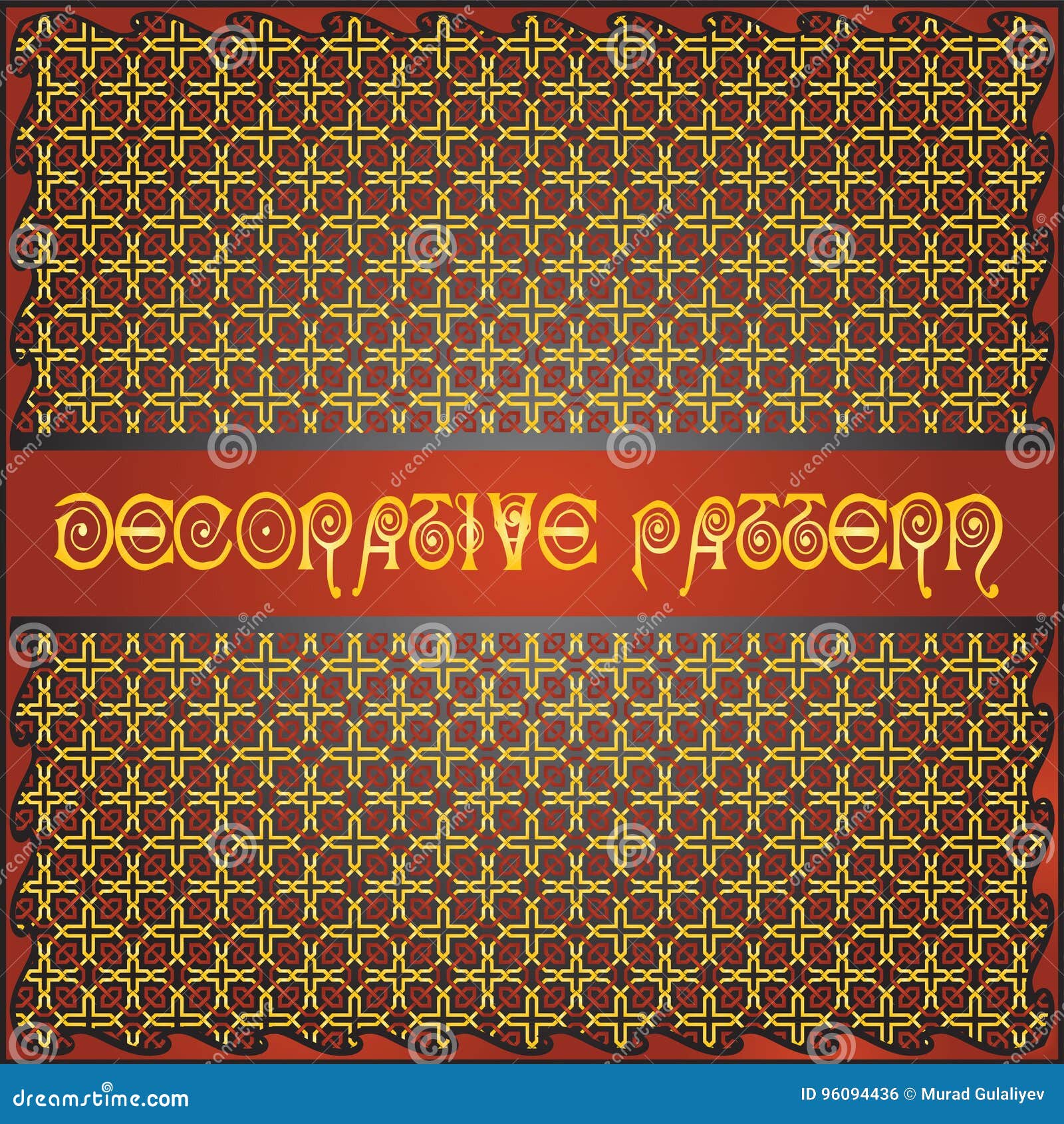 Colorful Repeatable Pattern Background Stock Illustration ...